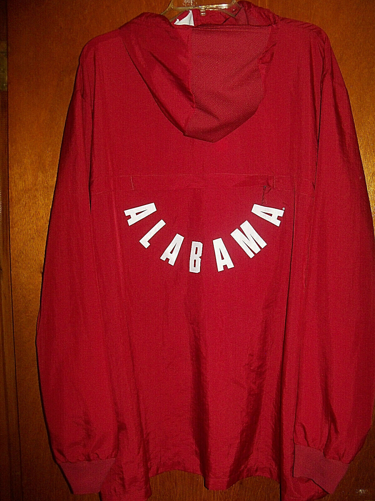 RARE Nike Alabama Crimson Tide Packable Hooded Football Warm Up Jacket ...
