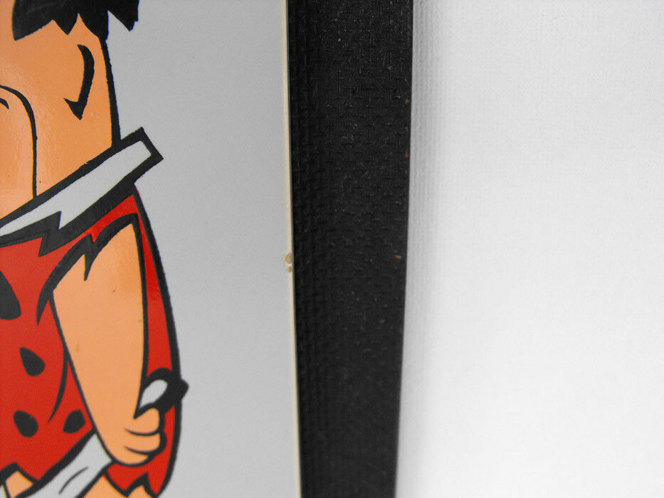 RARE Hanna Barbera The Flintstones FRED Ceramic Tile On Wood 1965 ...