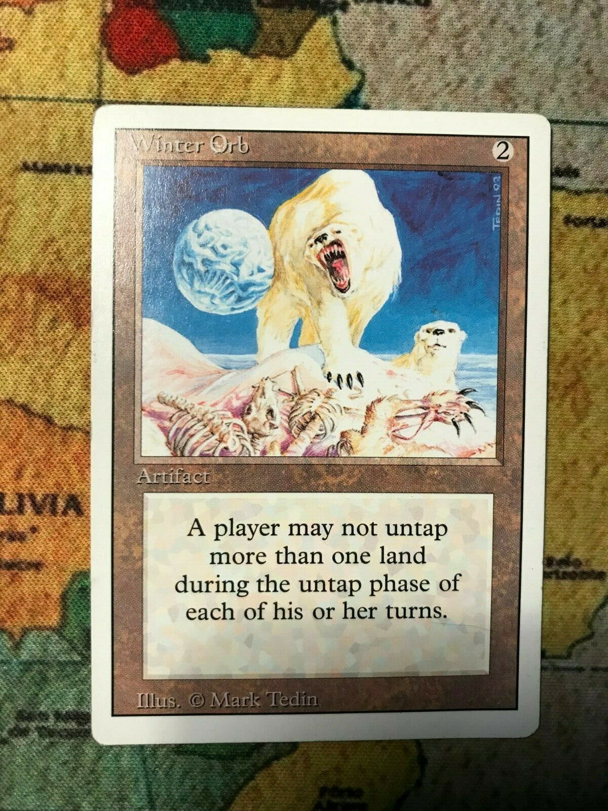 MTG - Magic The Gathering - Revised Edition Winter Orb - Light Play ...