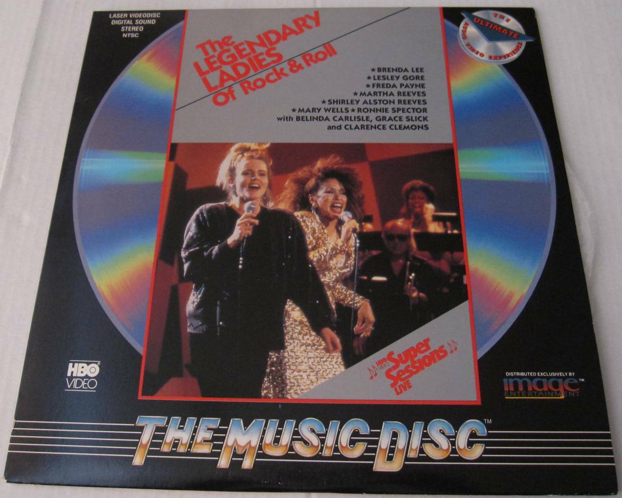 Legendary Ladies Of Rock ' N ' Roll - MEGA RARE Laserdisc 1987 HBO ...