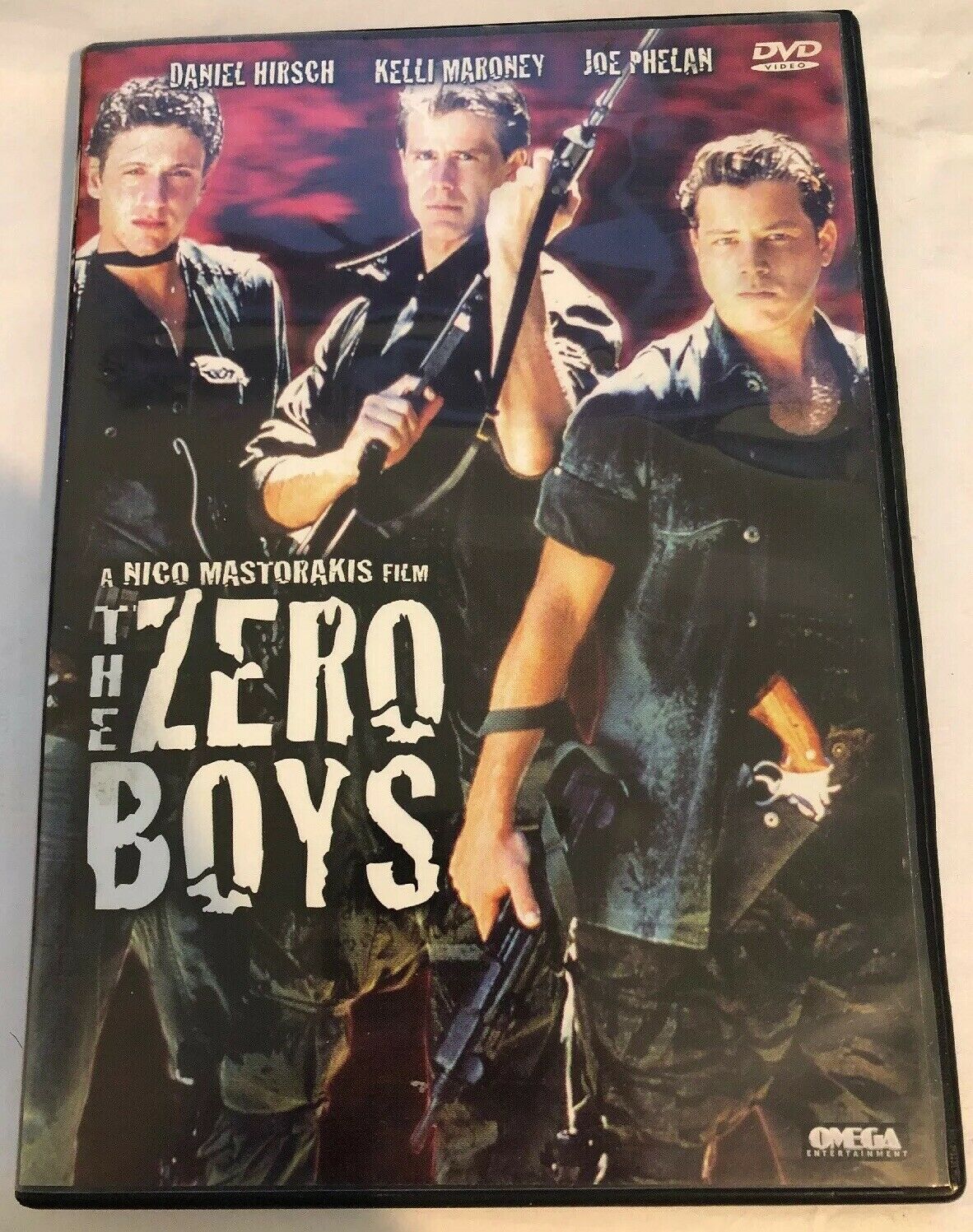 The Zero Boys DVD Nico Mastorakis Rare OOP Horror Daniel Hirsch 1985 ...