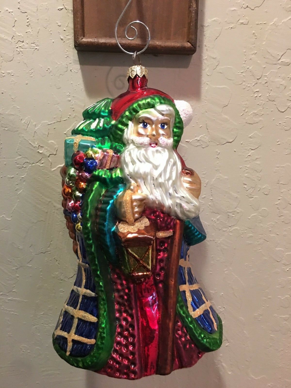 Christopher Radko NOEL SPLENDOR Santa Claus St Nick Father Christmas 9 ...