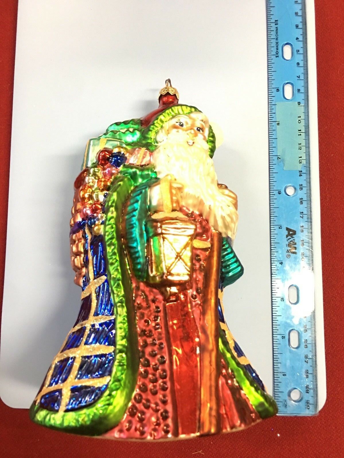 Christopher Radko NOEL SPLENDOR Santa Claus St Nick Father Christmas 9 ...