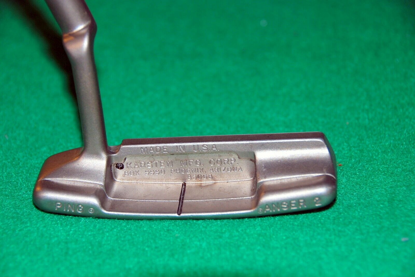 Rare Vintage Ping Anser 2 Stainless Steel 34” Putter BLACK DOT | #20061369