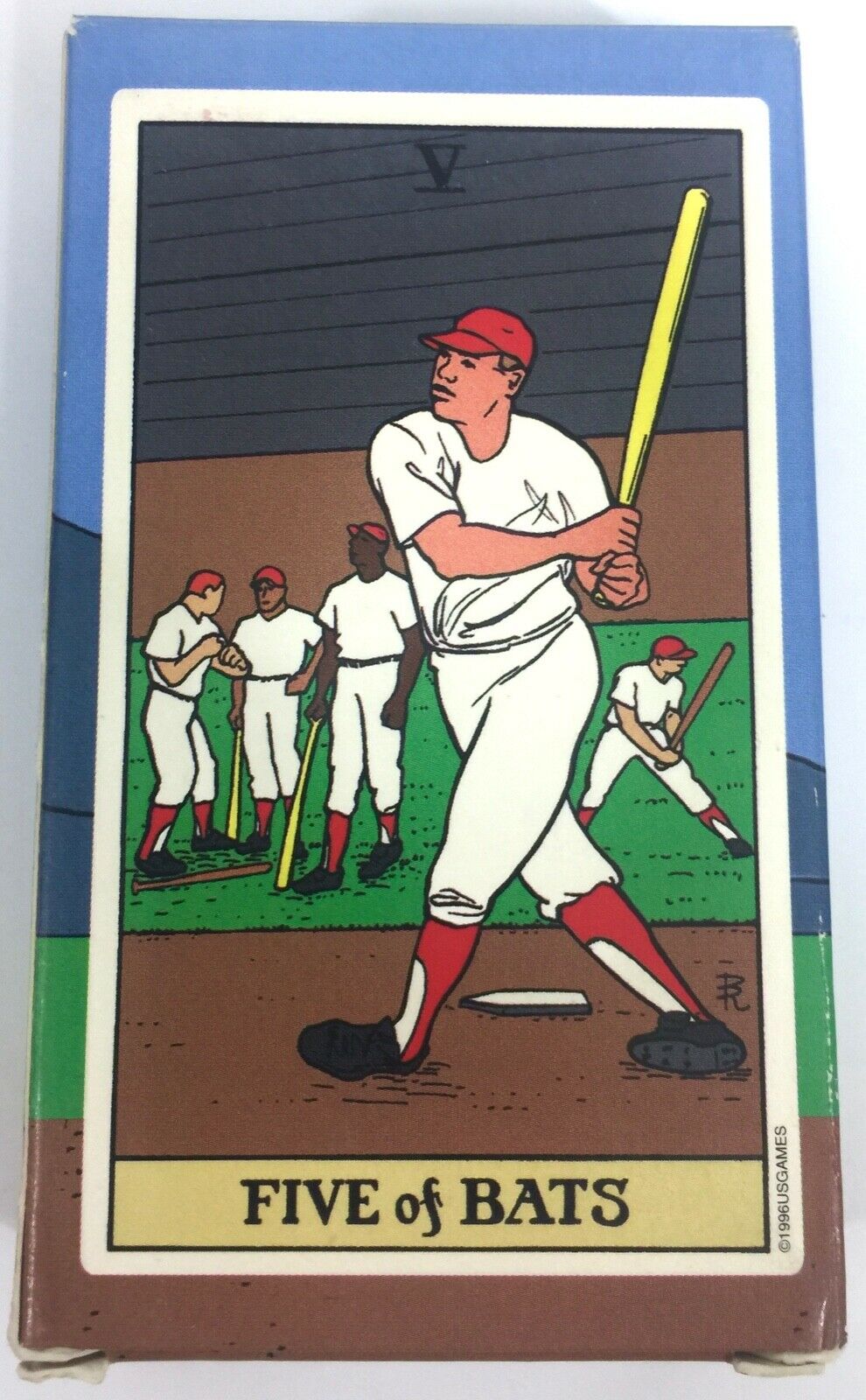 RARE 1996 Tarot Of Baseball Deck Of Cards Robert Kasher US Game System ...