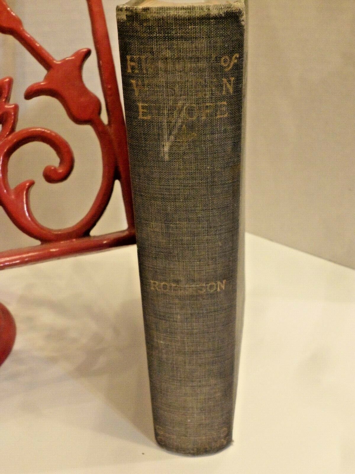 Antique History Of Western Europe Book (1903/Illustrated/Color Maps ...