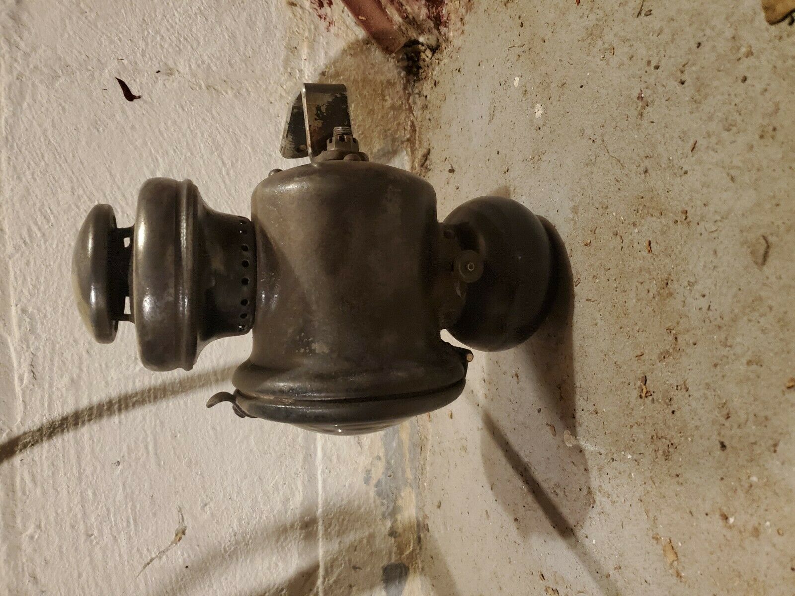 Antique Ford Model T Kerosene Oil Lamp Black Carriage Lantern Headlight ...