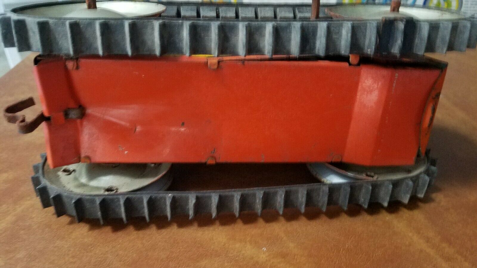 Vintage Antique MARX MAR TOYS Wind Up Tin Climbing Tractor - | #20170396