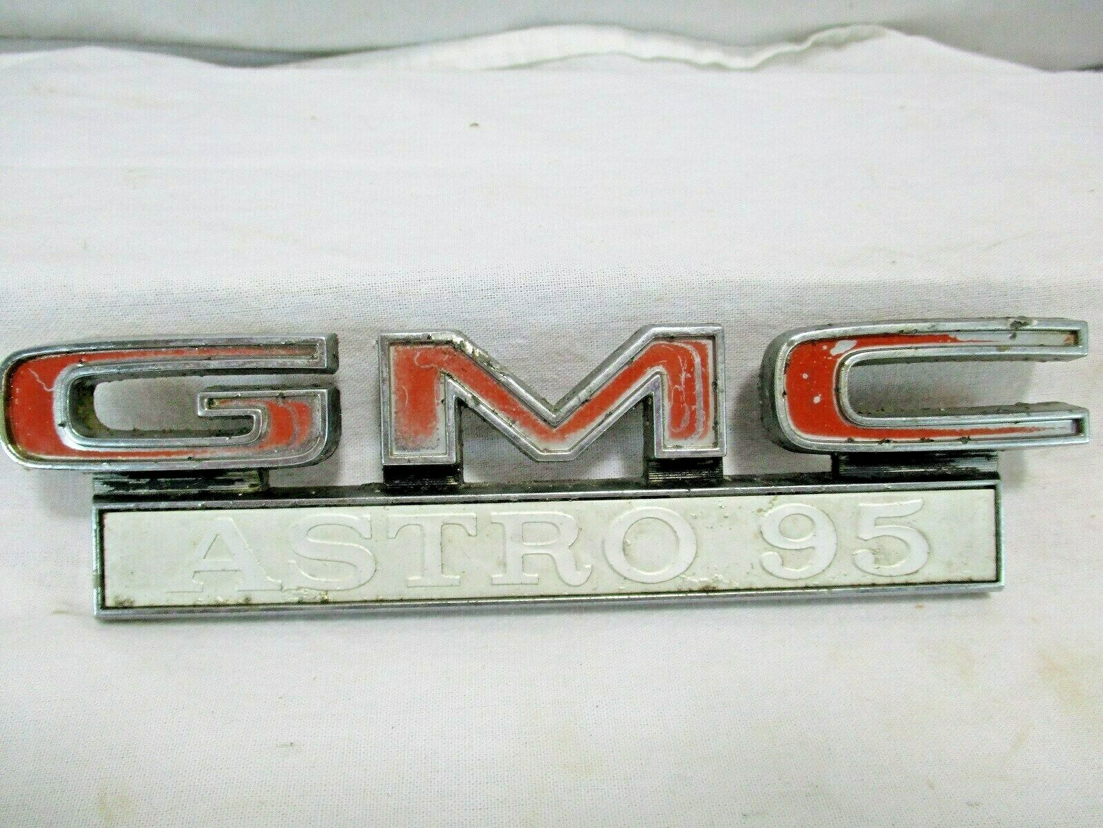 GMC Astro 95 Big Truck EMBLEM BADGE SYMBOL LOGO OEM ANTIQUE OLD VINTAGE ...