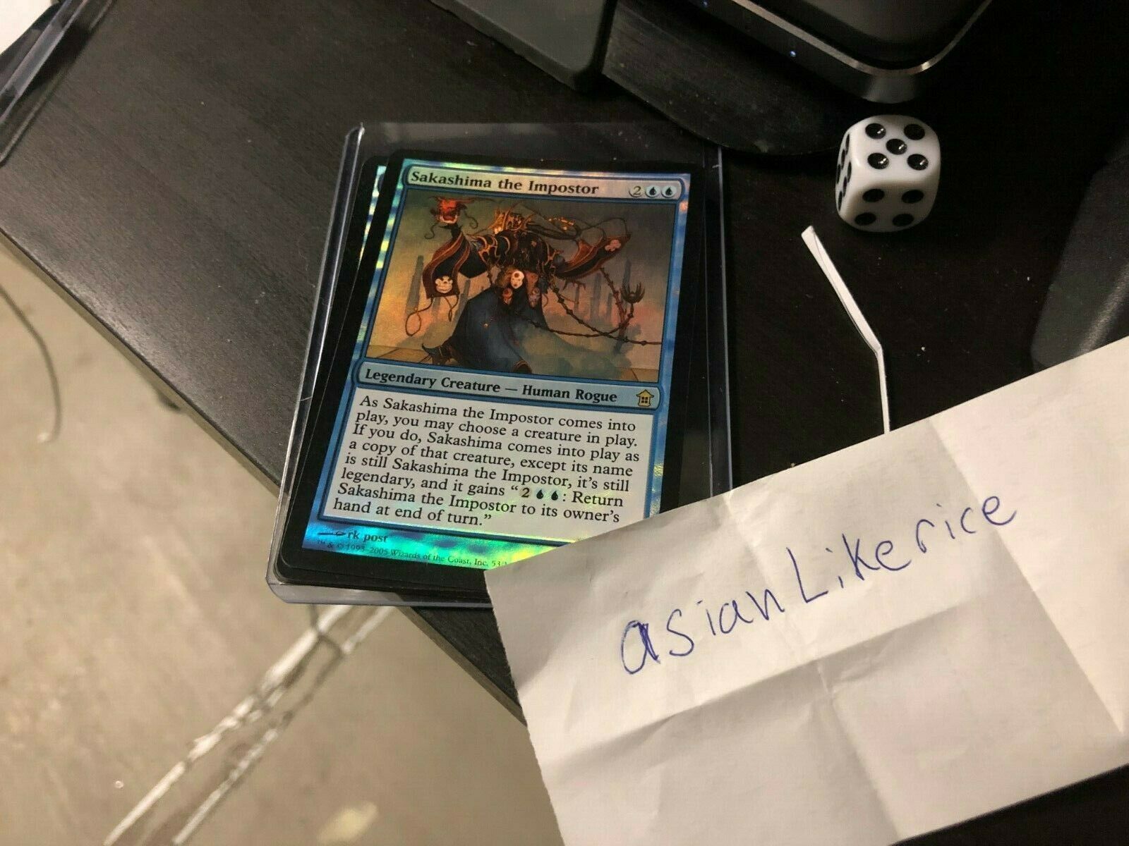 Foil Sakashima The Imposter - Slightly Played/Excellent Saviors Of ...