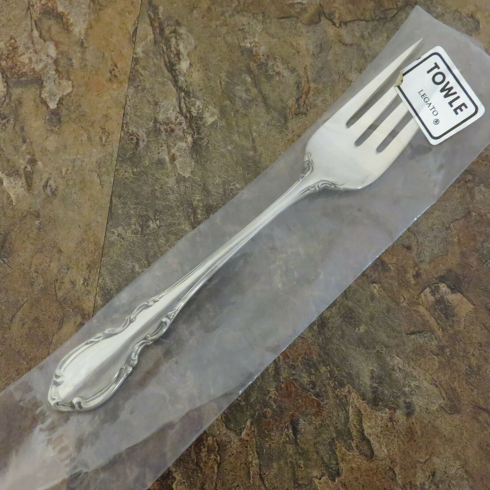 Towle Legato Sterling Silver Salad Fork Silverware Flatware Vintage ...