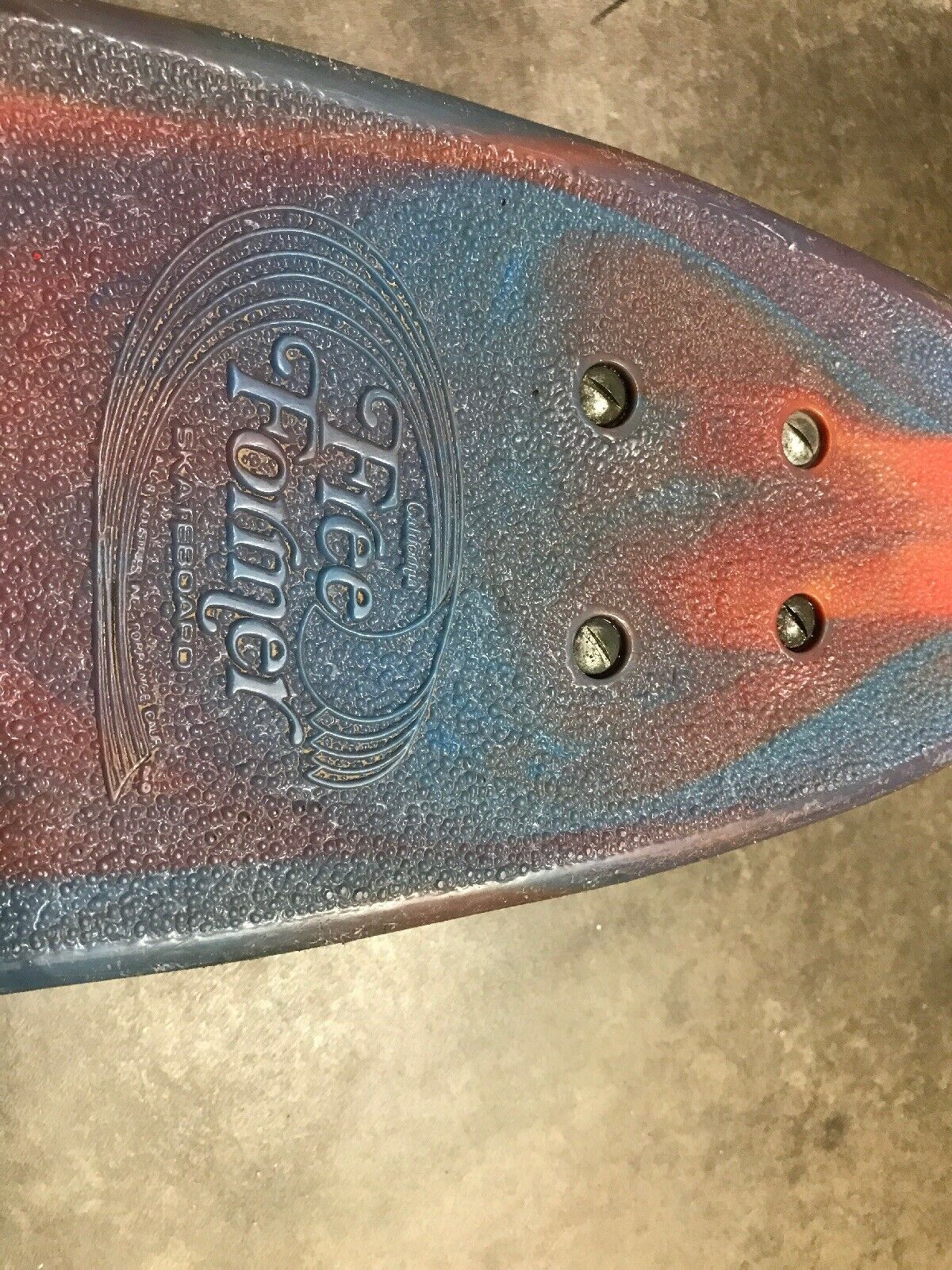 Vintage 1970’s California Former Skateboard With A. L. S Industries ...