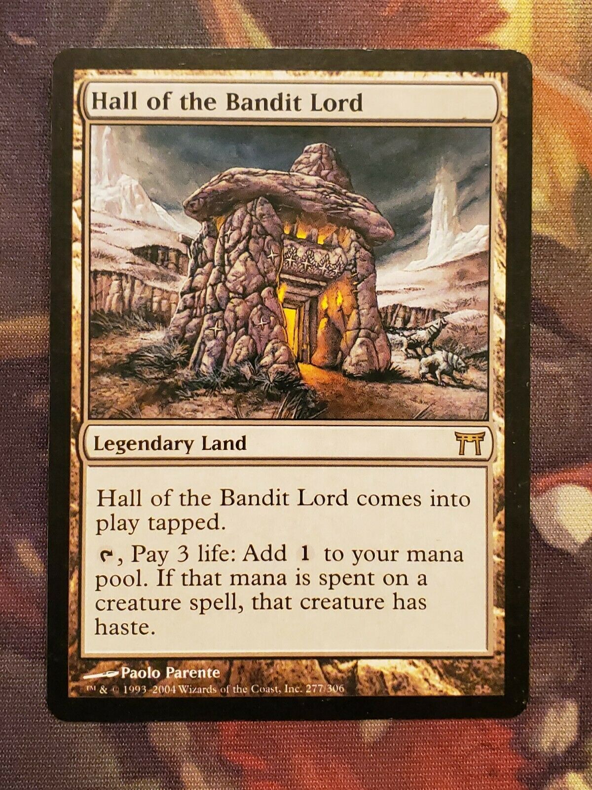 1x Hall Of The Bandit Lord - Champions Of Kamigawa Rare Legendary Land ...