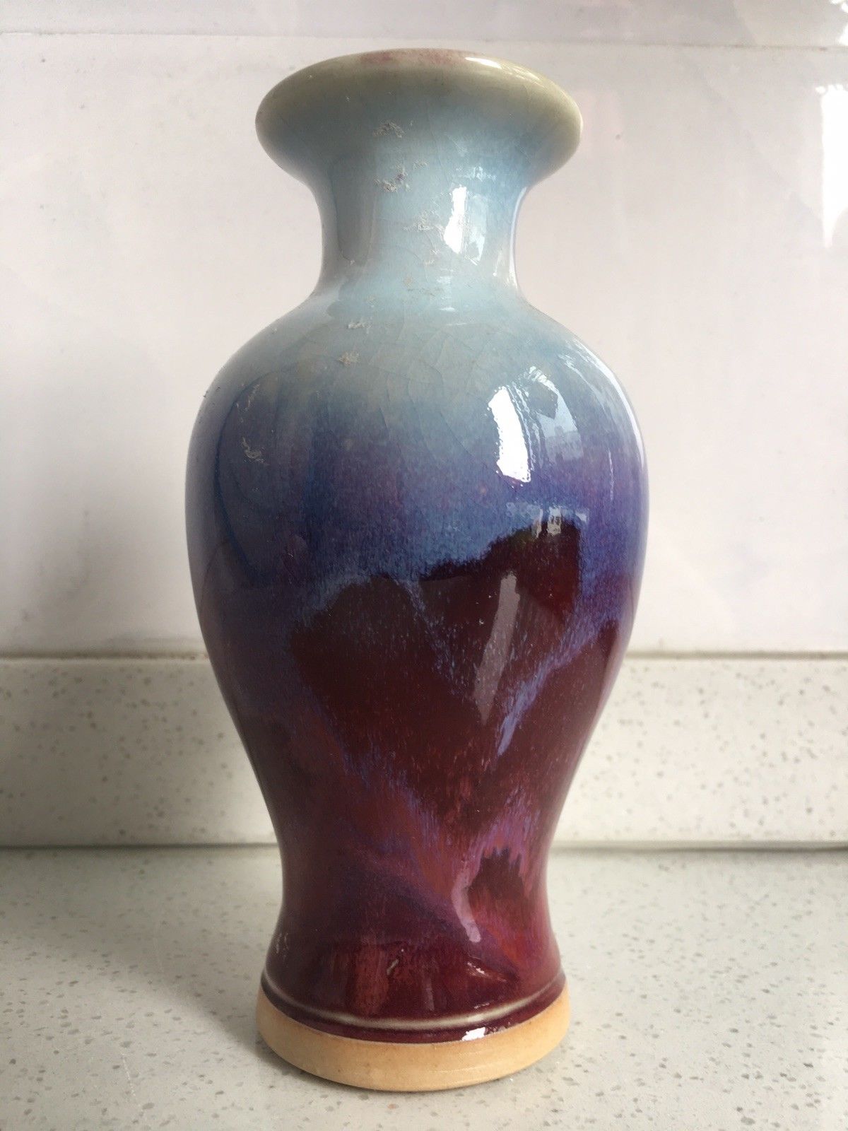Chinese Old Jun Kiln Flambe Glaze Porcelain Vase | #20239771