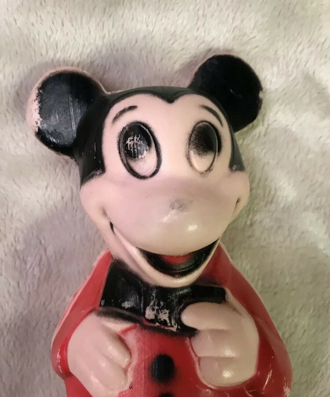 Vintage Mickey Mouse Plastic Bank Walt Disney Productions Lehn Fink ...