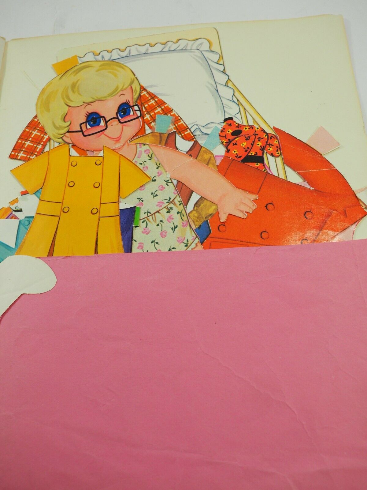 1972 Mrs Beasley Paper Doll Fashions Family Affair Whitman With Bed ...