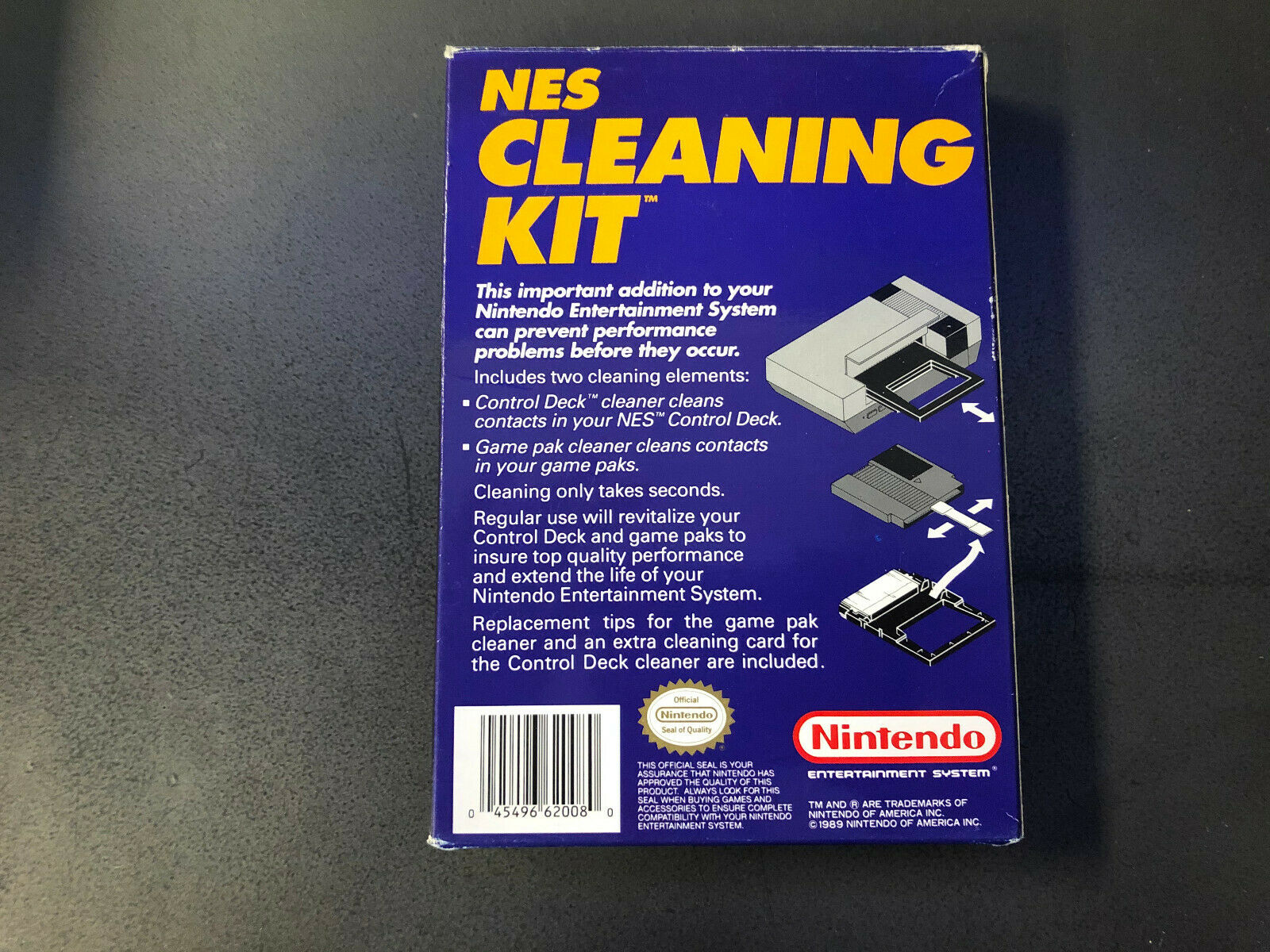 NES Cleaning Kit (Nintendo NES, 1989) CIB RARE | #20235306