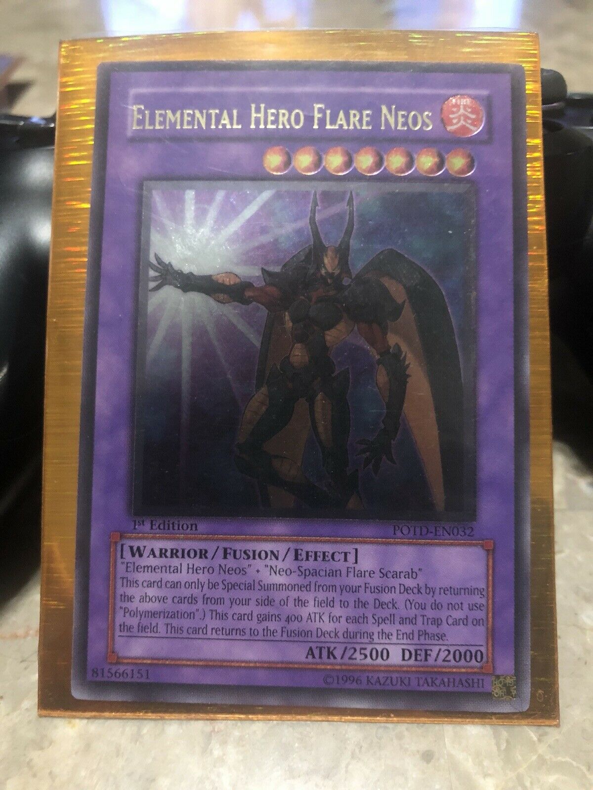 YuGiOh Elemental Hero Flare Neos | Ultimate Rare 1st | GERMAN | POTD ...