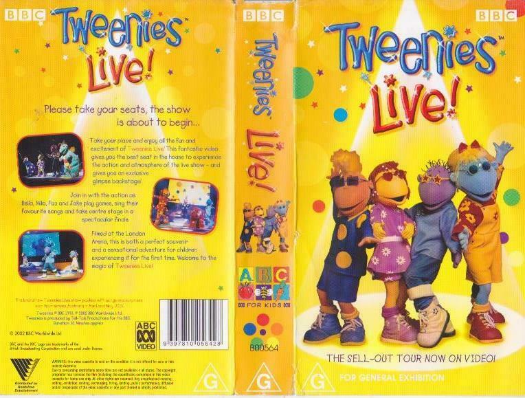 TWEENIES SONG LIVEVHS PAL VIDEO A RARE FIND | #20252822