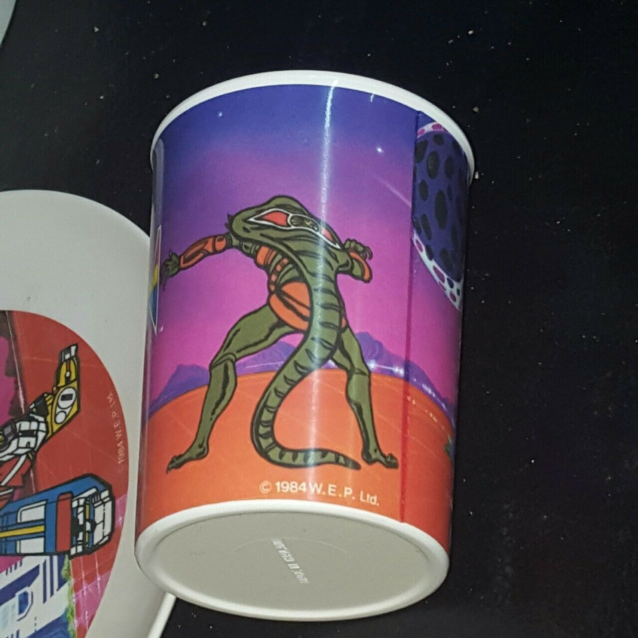 Rare 1984 Vintage Voltron Melamine Dinnerware 3 Piece Set The Lion ...