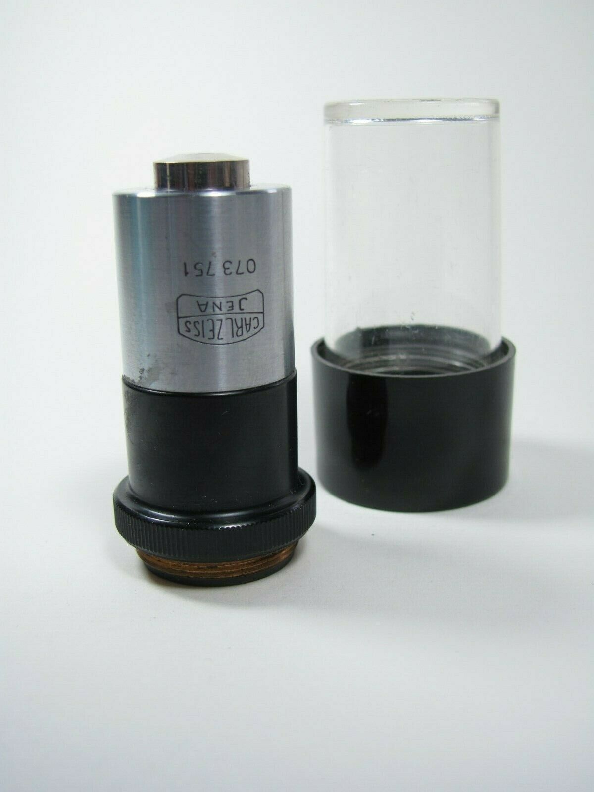 Lens Planachromat 40/0, 65 Carl Zeiss Microscope Lens Objective Jena ...