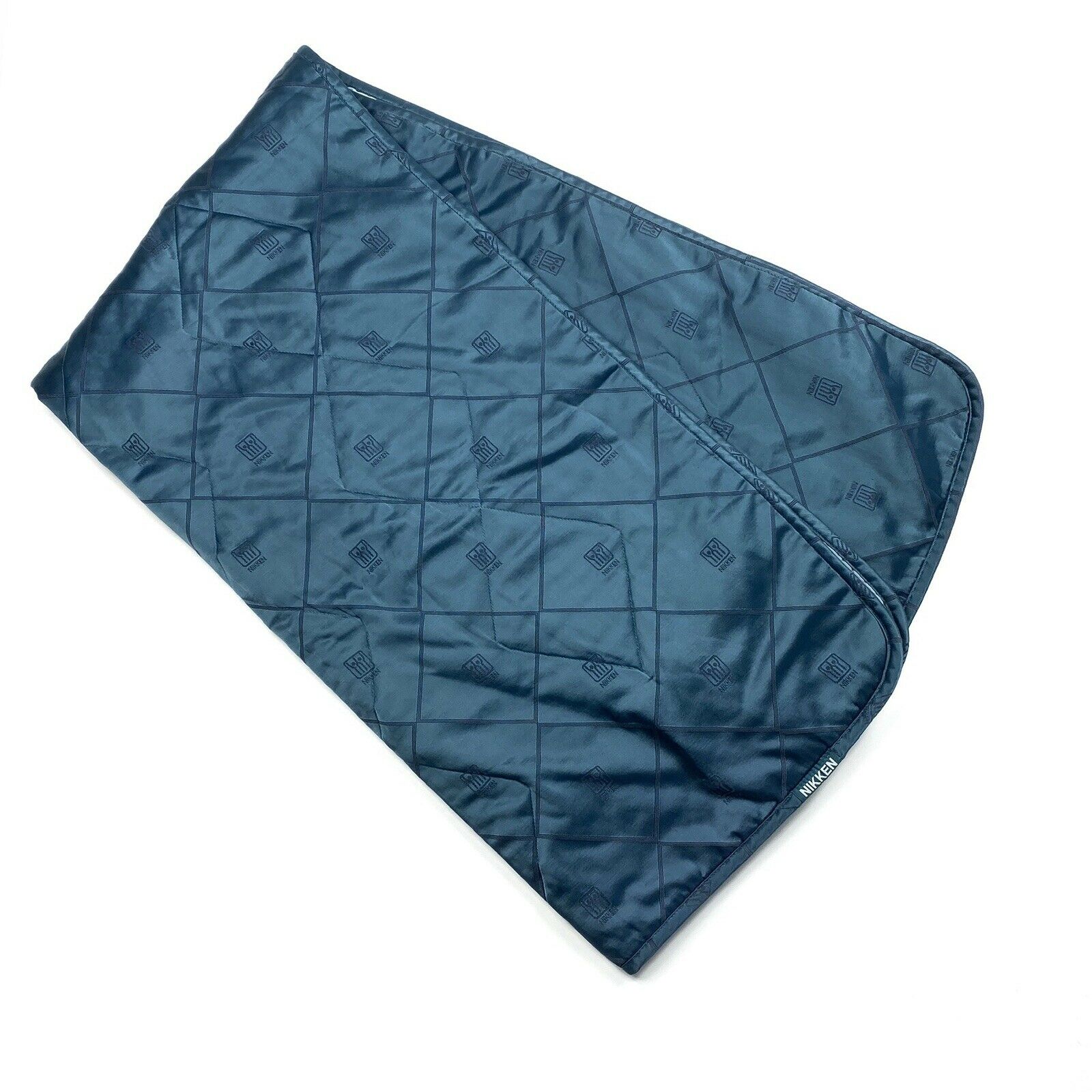 Nikken Kenkotherm Magnetic Therapy Travel Pad Quilt Blanket Teal 36 ...