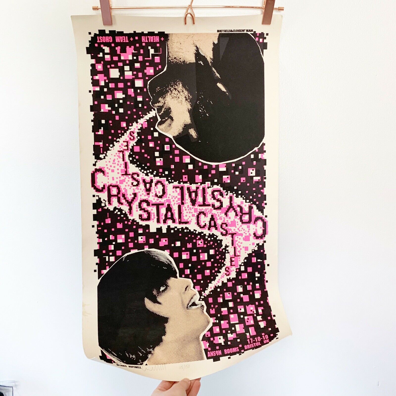 Rare Crystal Castles Screen Print Poster By Chris Hopewell | #20265412