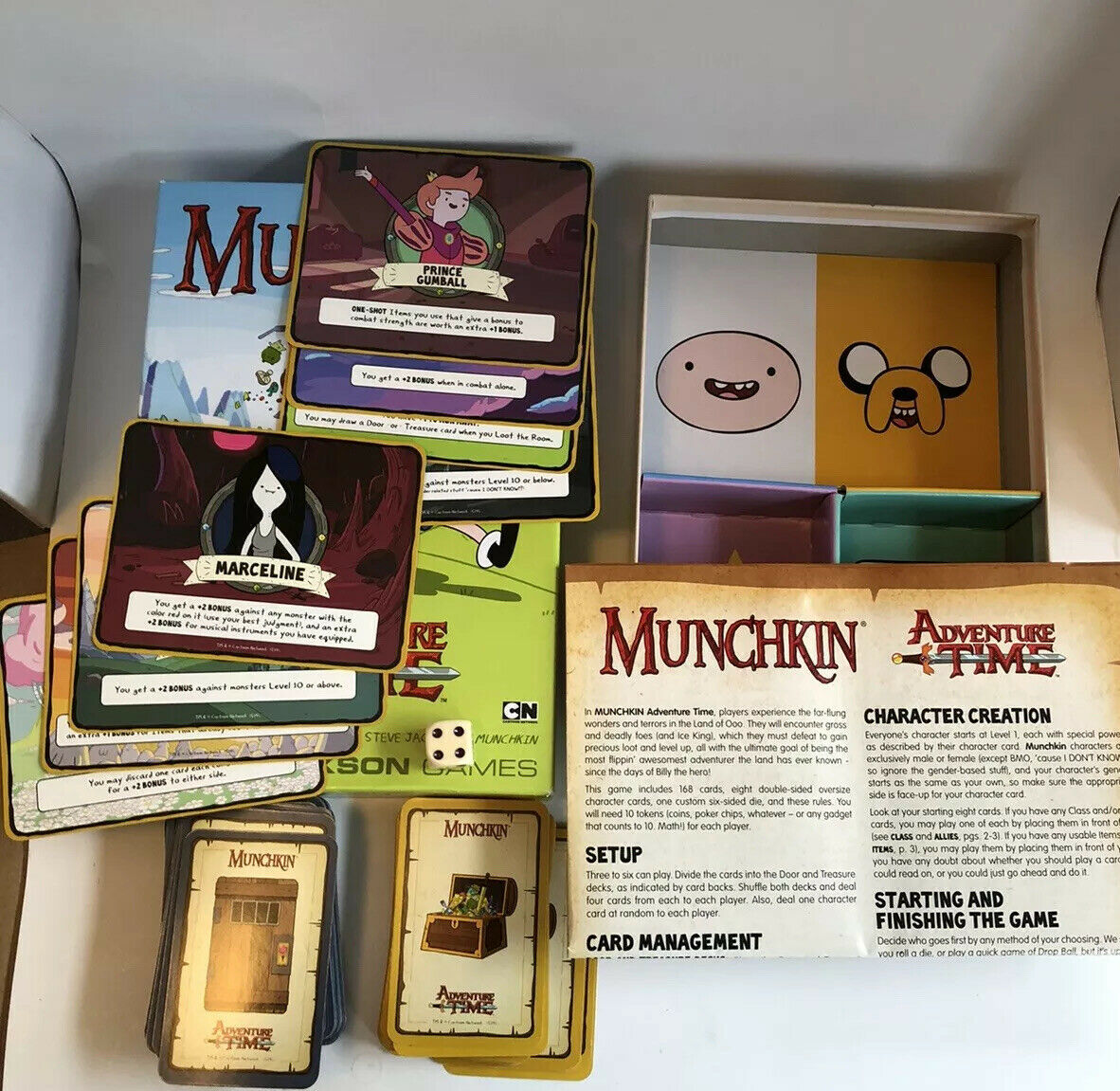 Munchkin Adventure Time Steve Jackson Game - Rare Complete | #20268806