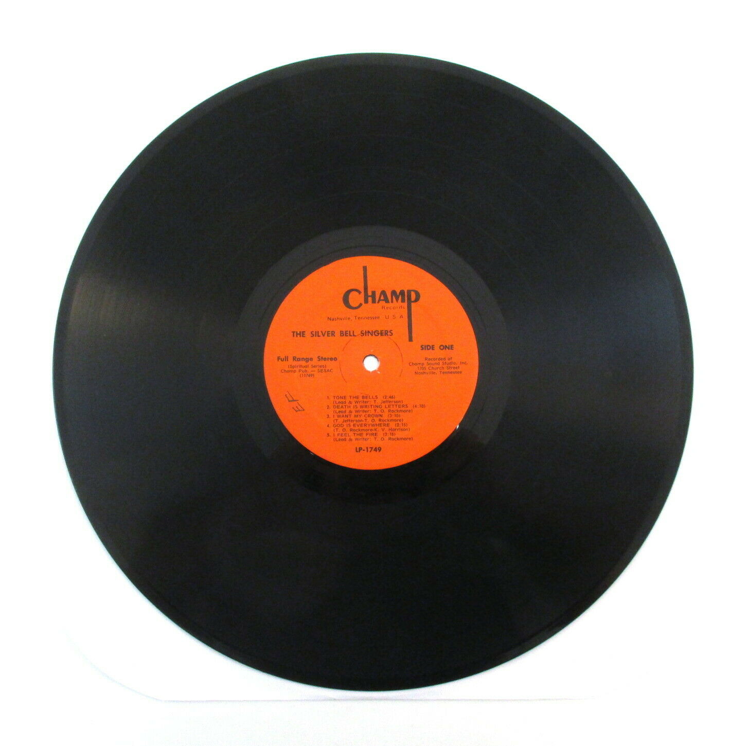 THE SILVER BELL SINGERS GOD IS EVERYWHERE RARE BLACK GOSPEL SOUL LP ...