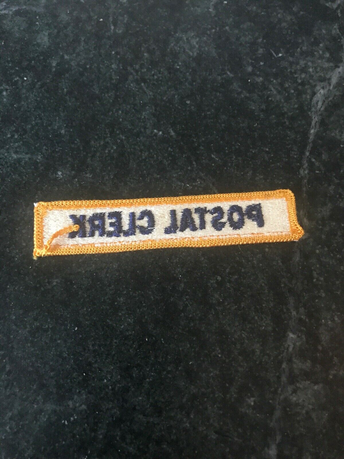 Postal Clerk US Post Office Uniform Patch 80s 90s 3” Tab Rare Vtg Orig ...