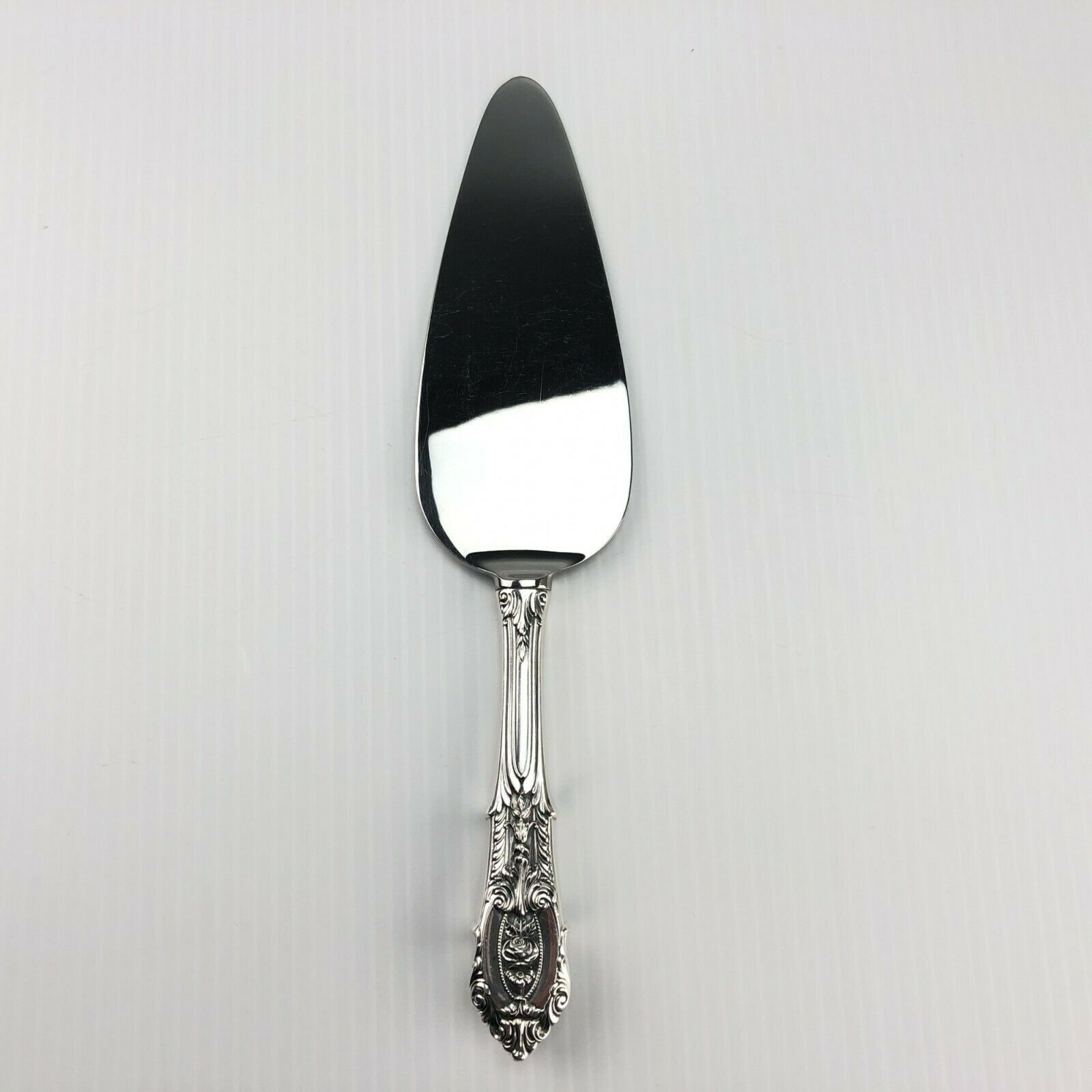 Wallace Rose Point Sterling Silver Handle Pie / Cake Server | #20341240