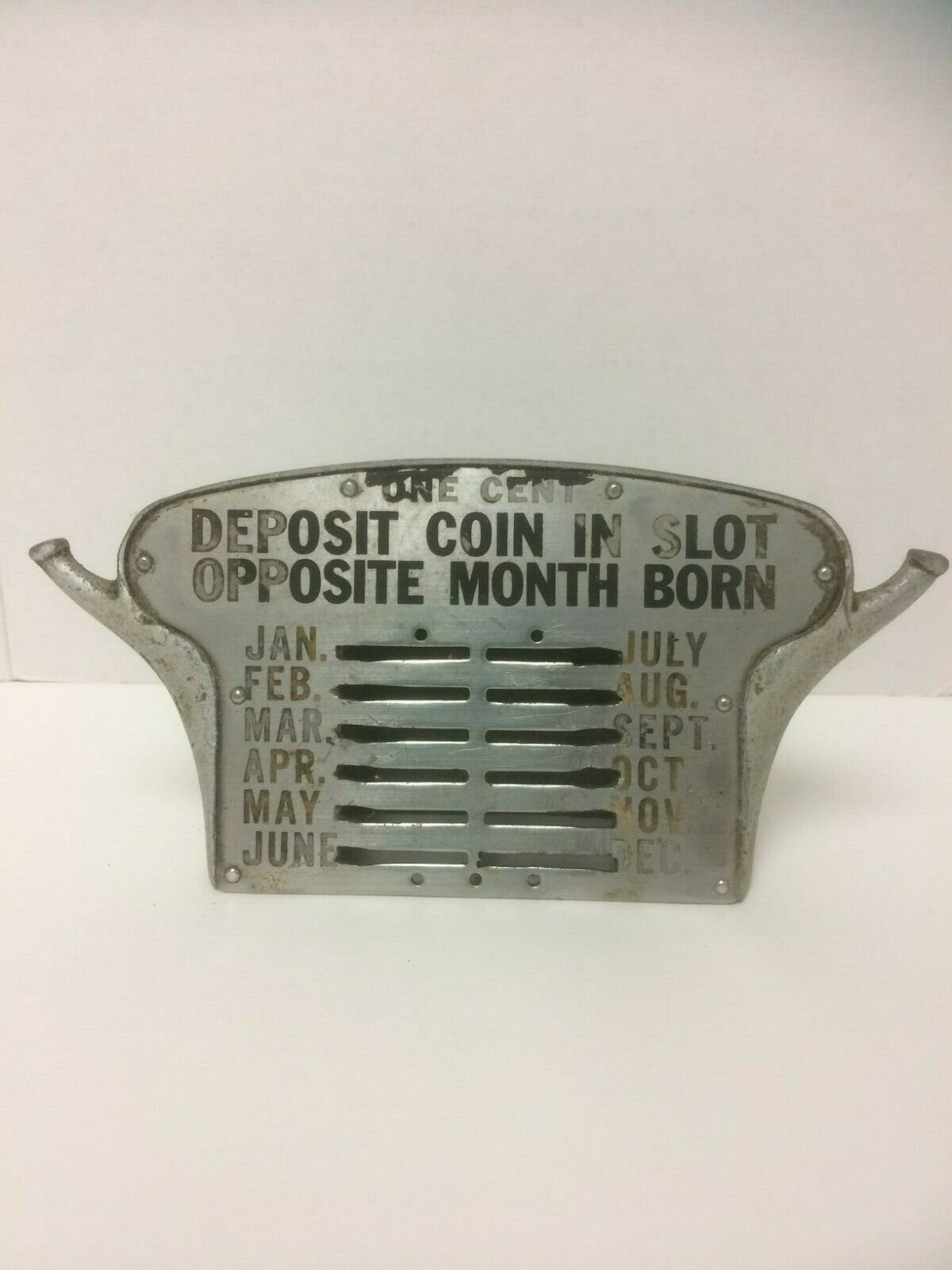Antique 1930 ' S American Scale Comp. Penny Scale Coin Operated Top ...