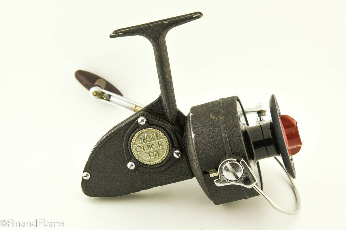 Vintage Dam Quick Model 330 Spinning Reel Made In West Germany | #20341033