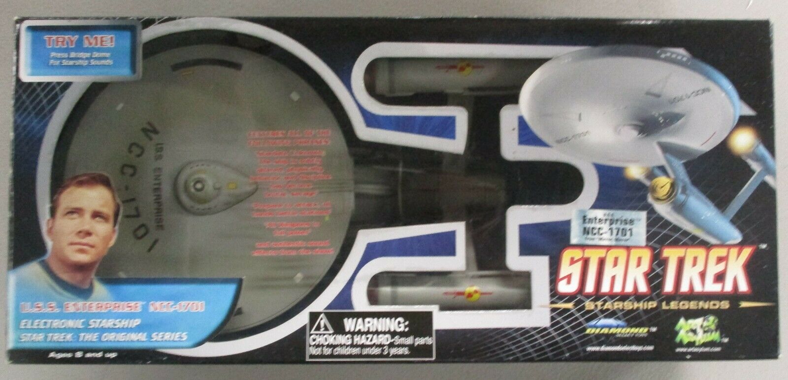 Star Trek Starship Legends USS Enterprise NCC - 1701 RARE Mirror Mirror ...