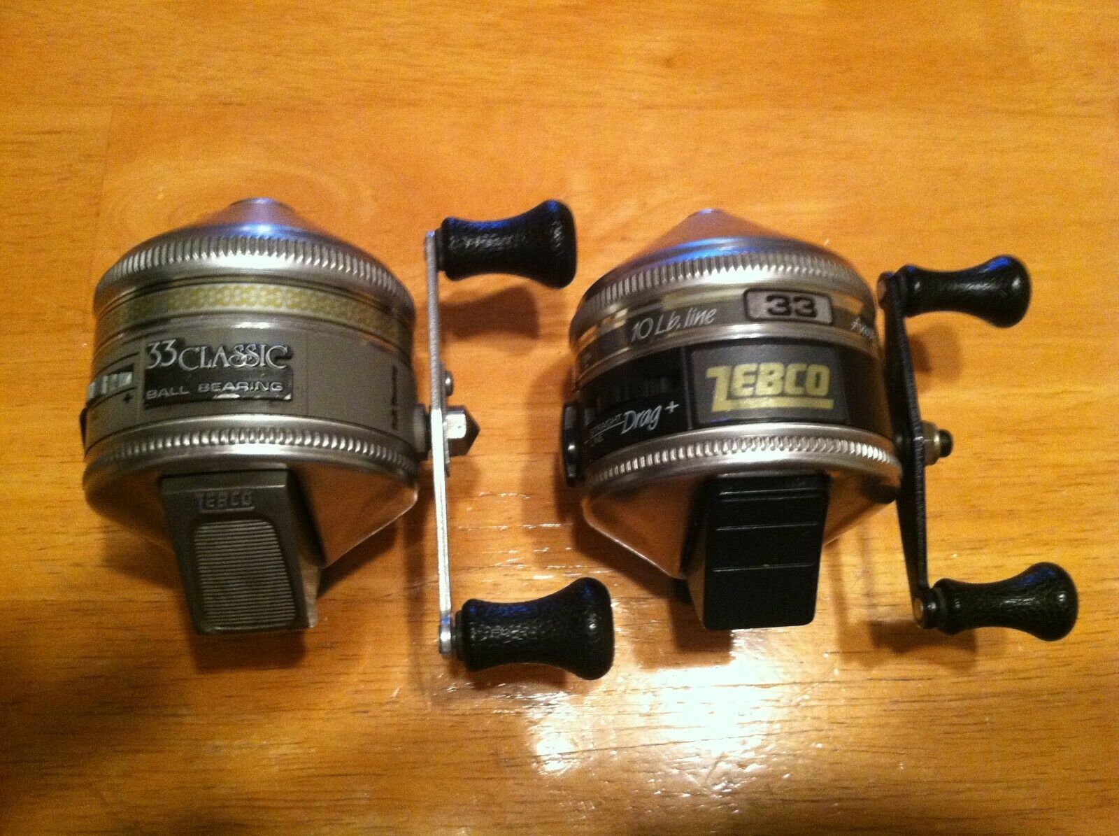 2 Vintage Zebco Spincasting Reels 33 And 33 Classic Made In USA | #20393156