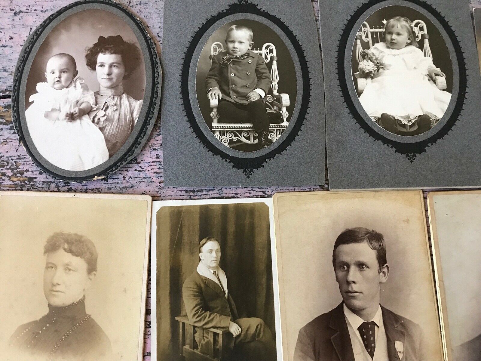 46 Antique Vintage Cabinet Card Photos Photographs Victorian From Same ...