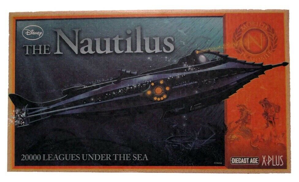 Disney X - Plus Diecast Age Nautilus 20, 000 Leagues Under The Sea ...