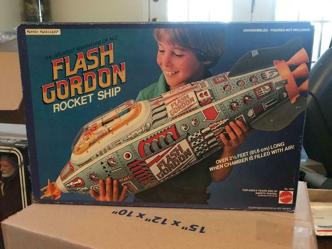 1979 Mattel Flash Gordon Rocket Ship UGRADED AFA 80 Museum Quality ...