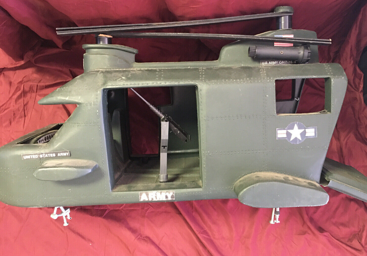 G. I. Joe United States Army Helicopter 1/6th Scale Custom Built By ...