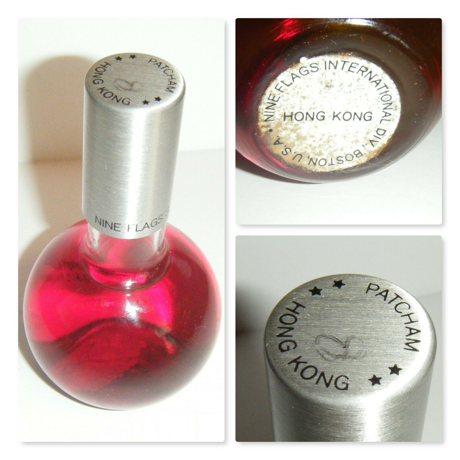 Vintage Nine Flags International Cologne HONG KONG Patcham 90 Hard To ...