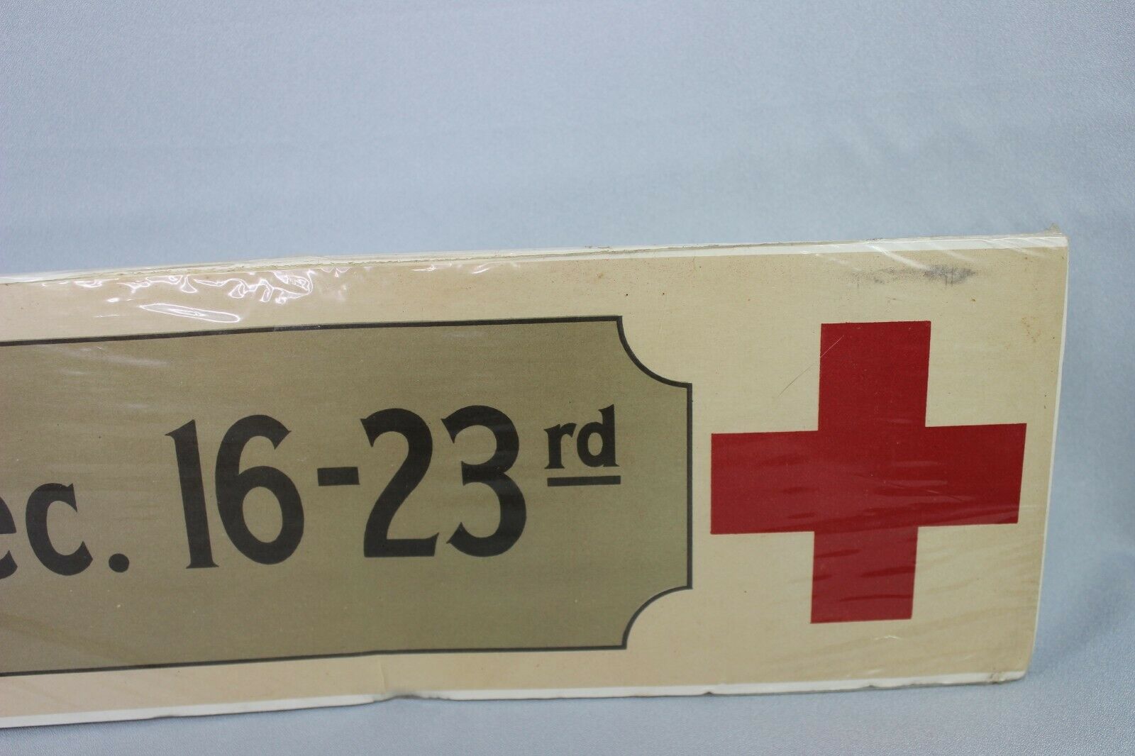1918 Poster American Red Cross Roll Call MEGA RARE EDITION World War I ...