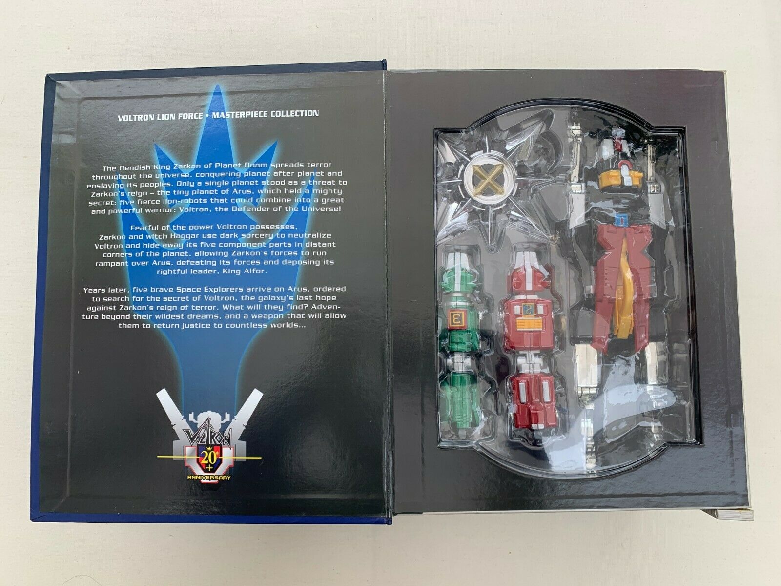 Toynami Voltron Lion Force Masterpiece 20th Anniversary Set 2005 ...