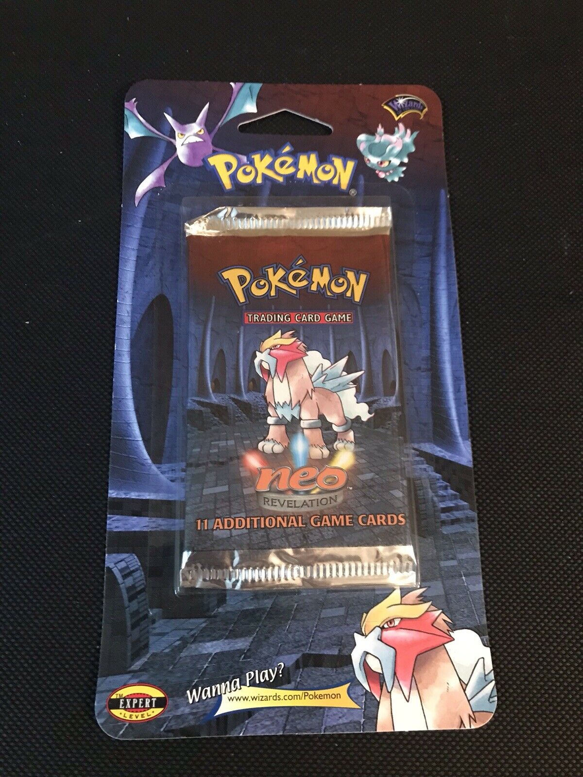 2001 Pokemon Neo Revelation Blister Pack - Ultra Rare Enti Art | #20562985