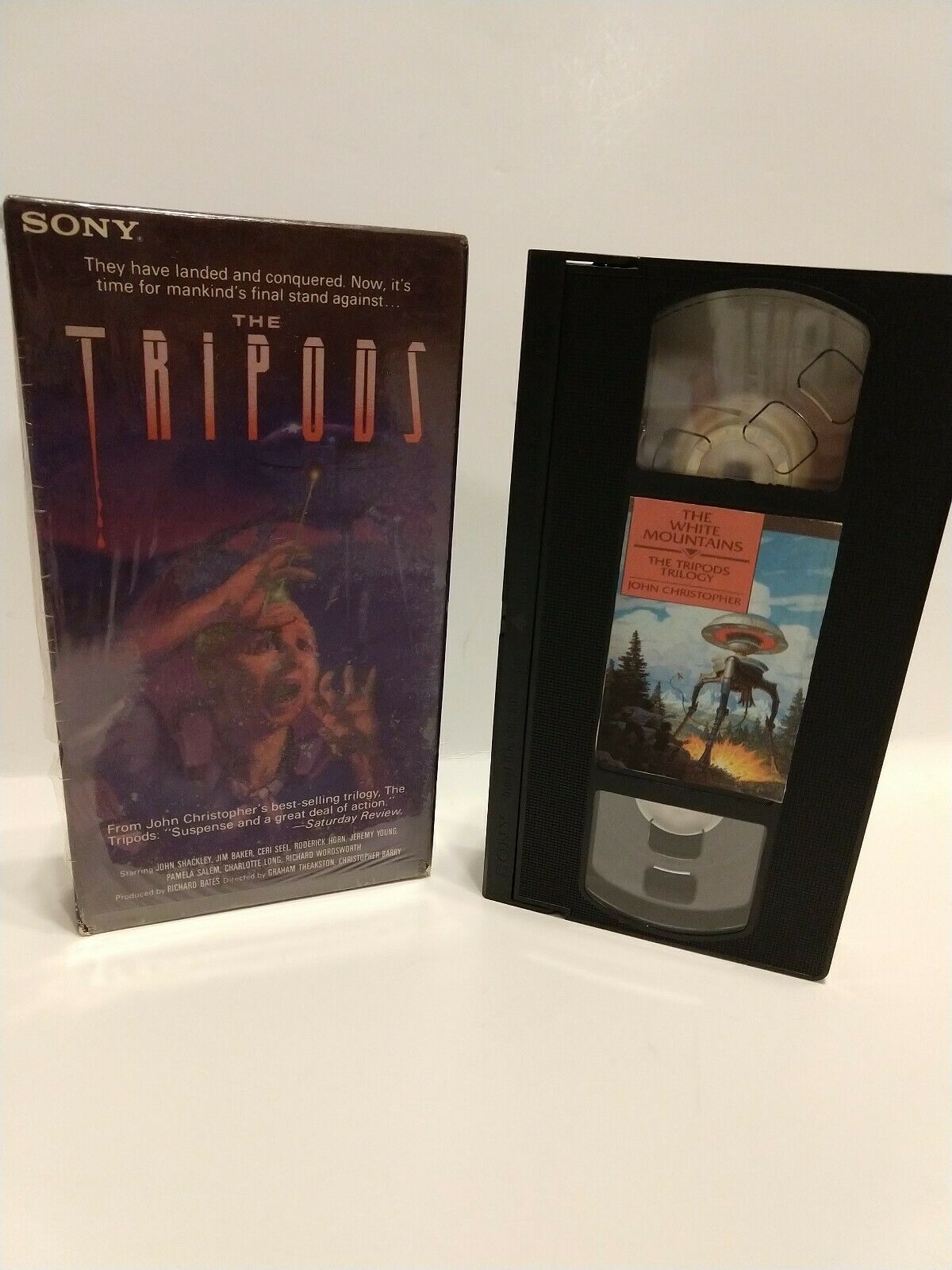 Rare The Tripods Trilogy VHS Tape Sci - Fi Horror Alien Invasion John ...