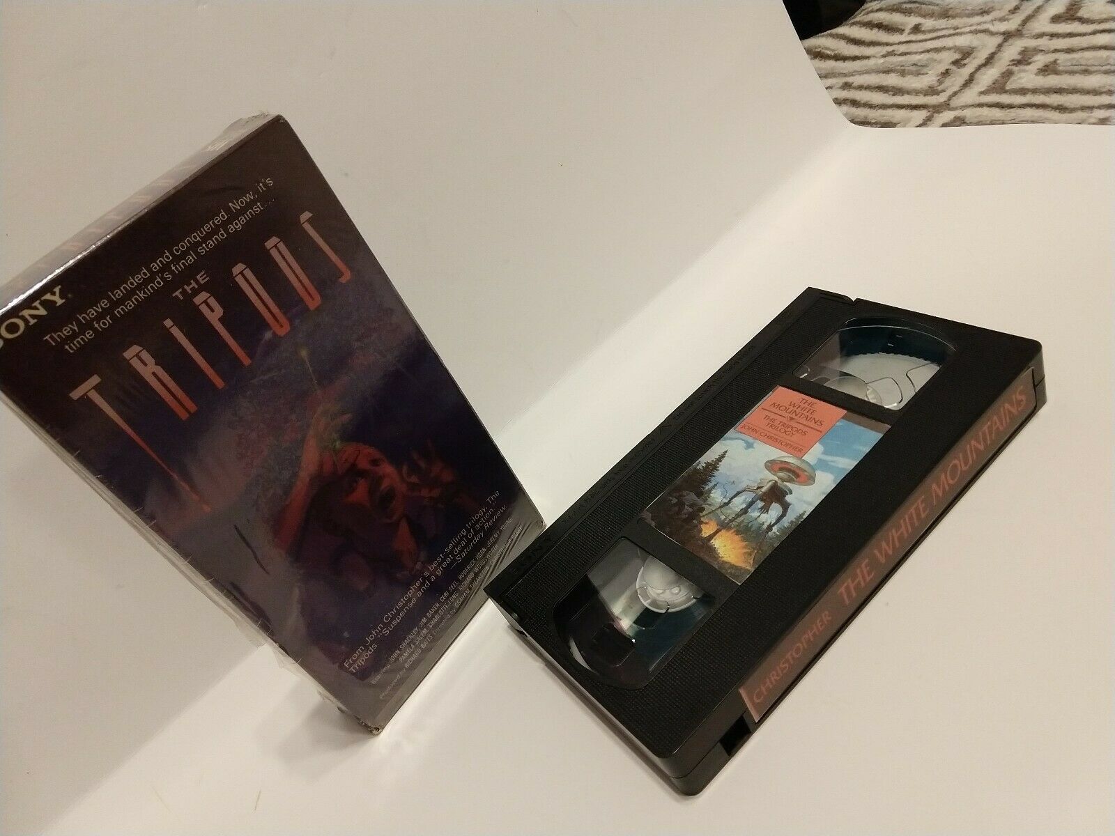 Rare The Tripods Trilogy VHS Tape Sci - Fi Horror Alien Invasion John ...