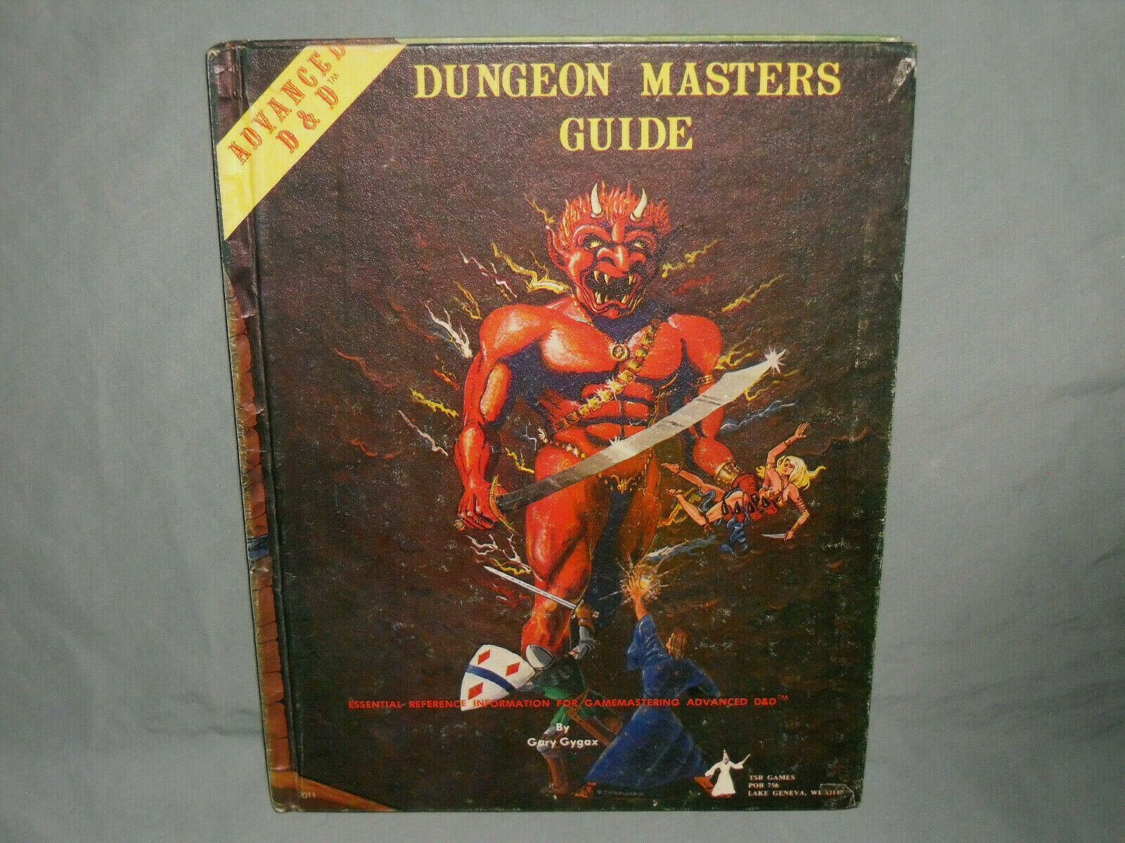 AD&D 1st Ed Hardback - DUNGEON MASTERS GUIDE (ULTRA RARE 1ST PRINTING ...