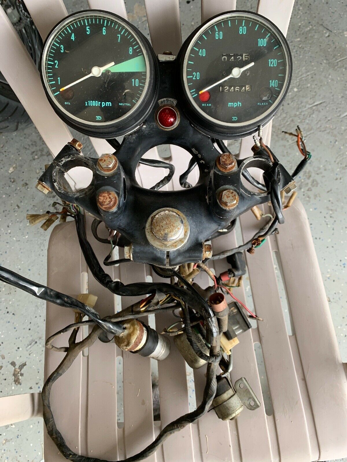 CB 750 Honda Top Triple Tree With The Red Dot Very Rare | #20567284
