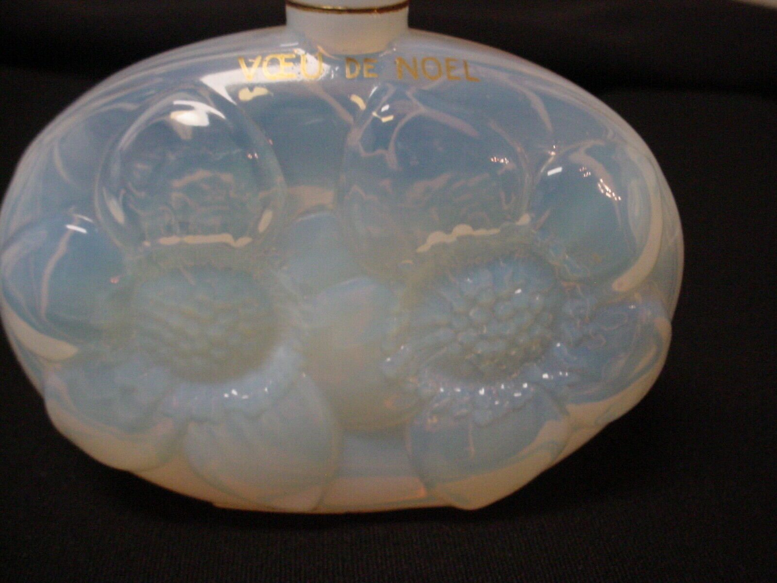 VERY RARE VINTAGE CARON VOEU DE NOEL OPALESCENT PERFUME BOTTLE ' D ...